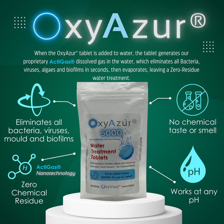 OxyAzur® Water Treatment Tablets – OxyVate®
